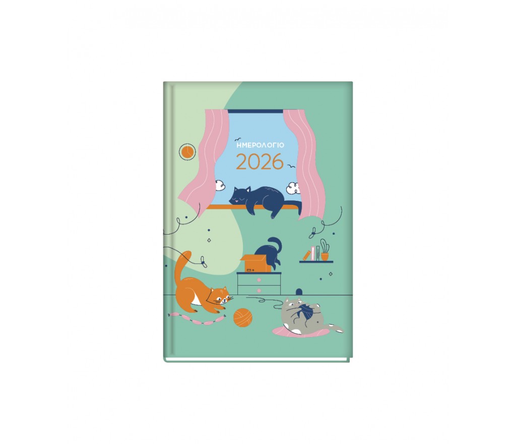 Dogs & Cats Daily Diary Medium Cats